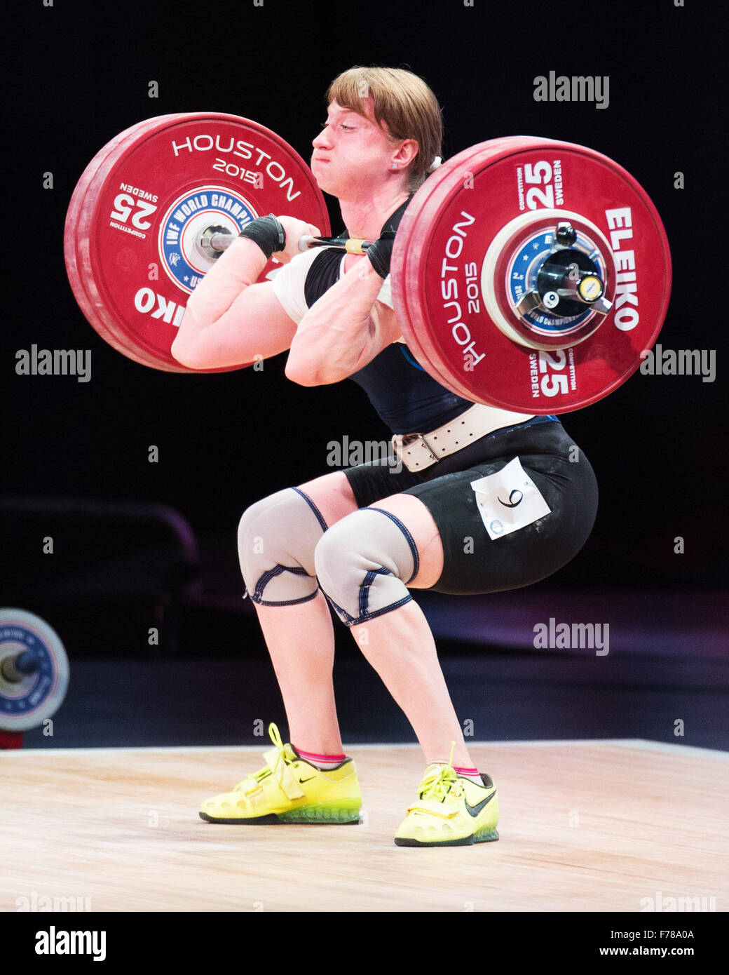 Houston, Texas, USA. 26th November, 2015. Anasstasiia Romanova wins the ...