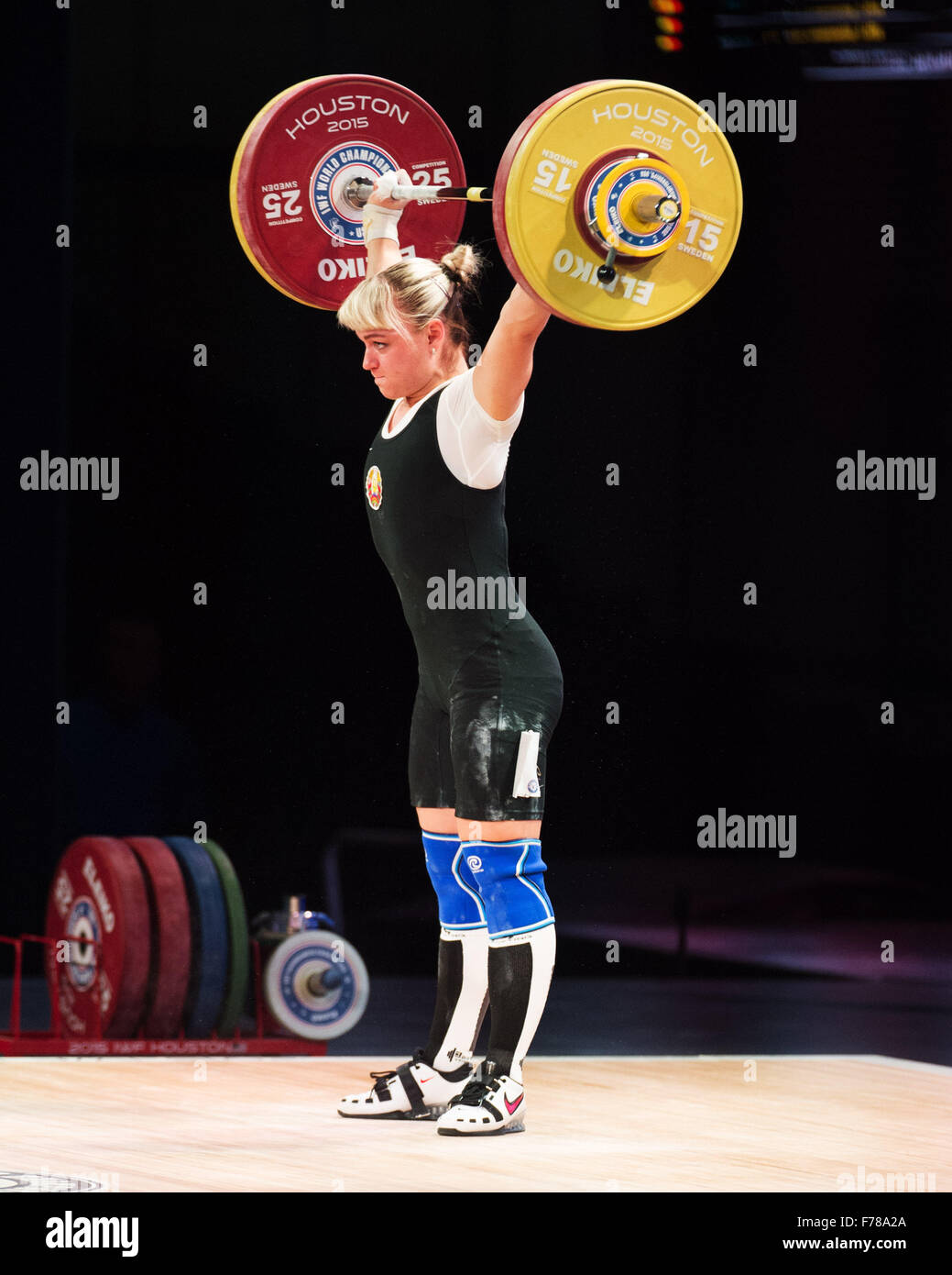 Houston, Texas, USA. 26th November, 2015. Maryna Shkermankova of ...