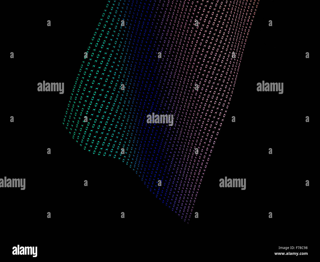 0101 binary code on computer hi-res stock photography and images - Alamy