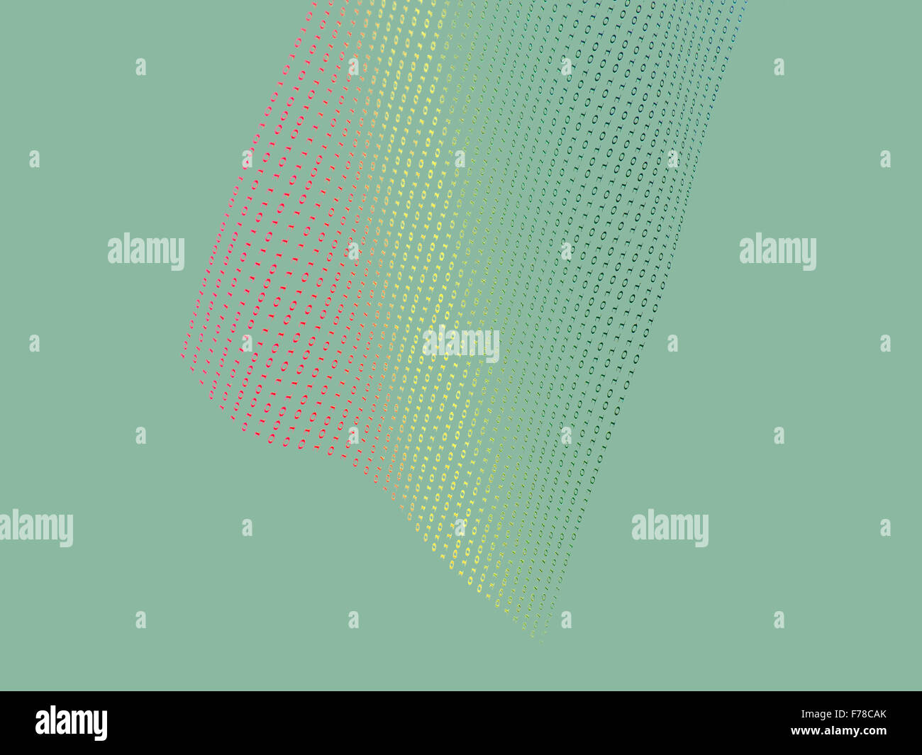 binary numbers background with color effect Stock Photo - Alamy