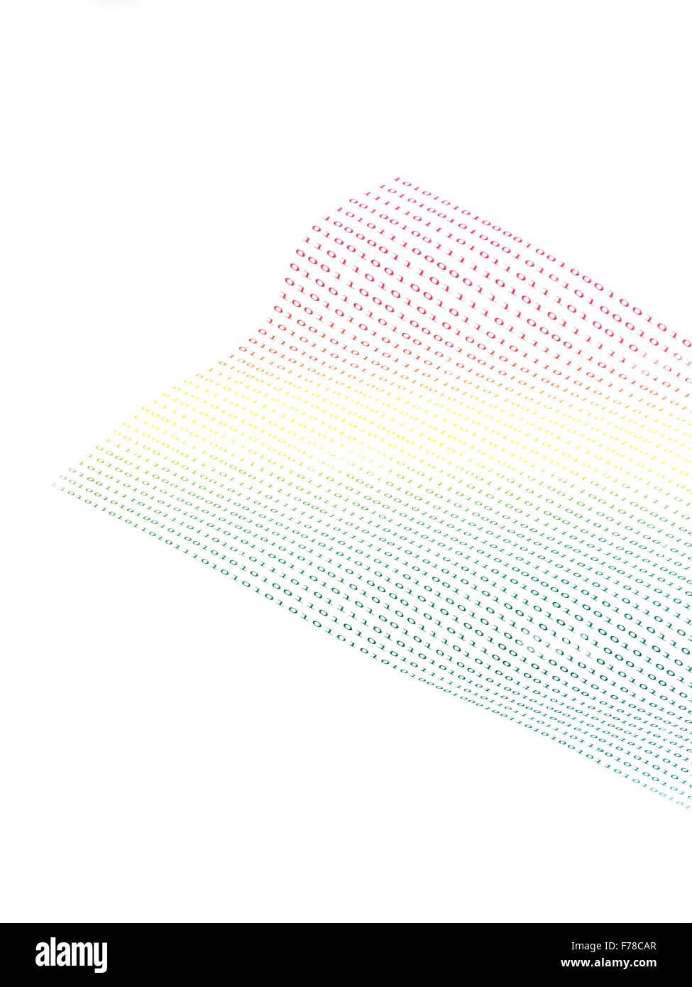 binary numbers on white background Stock Photo - Alamy