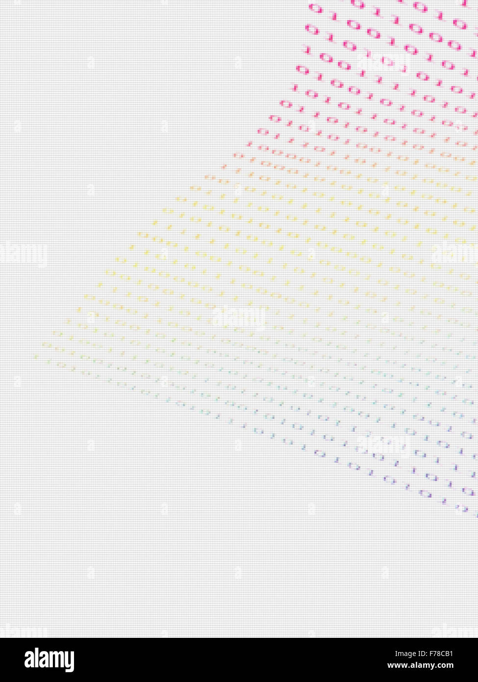 binary numbers background with color effect Stock Photo - Alamy