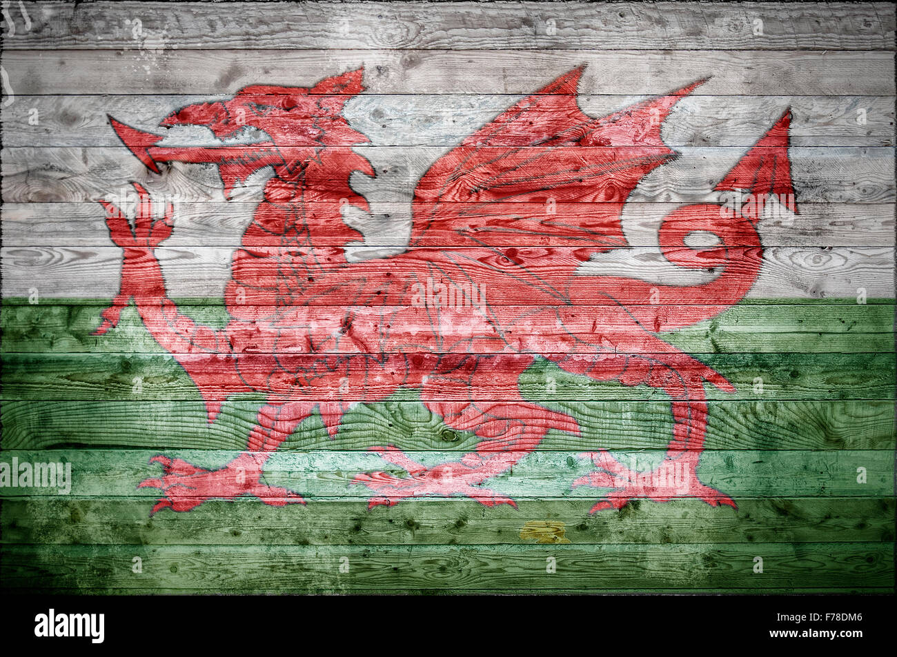 National symbol of wales hi-res stock photography and images - Alamy