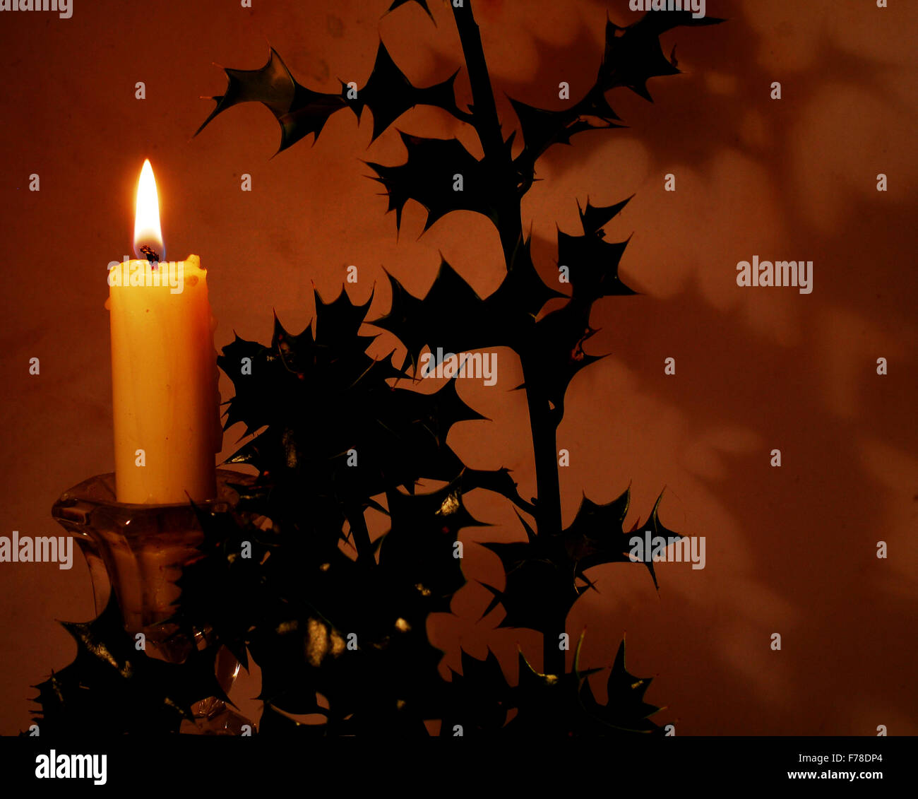 Candle shadow hi-res stock photography and images - Alamy