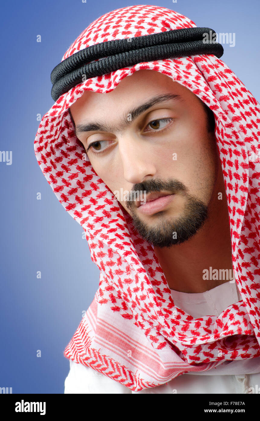 Diversity concept with young arab Stock Photo - Alamy