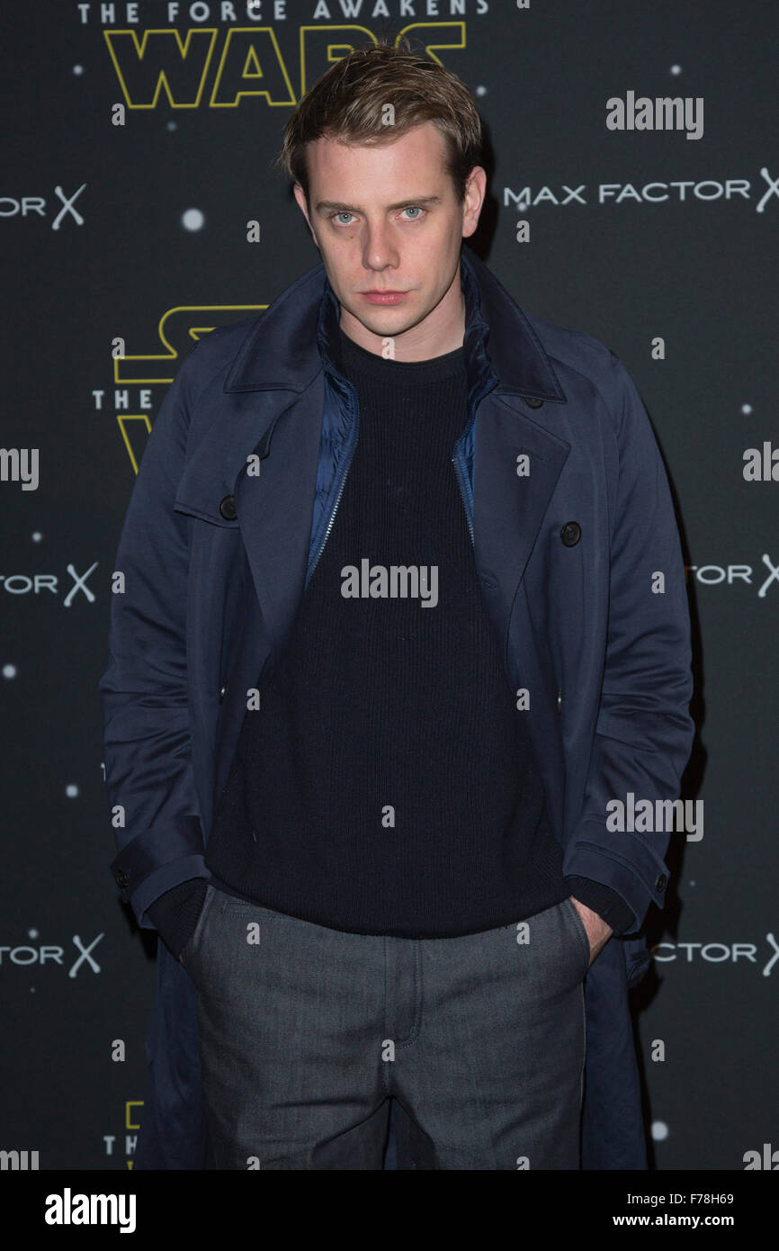 London, UK. 26 November 2015. Guests arrive for the Star Wars Fashion ...