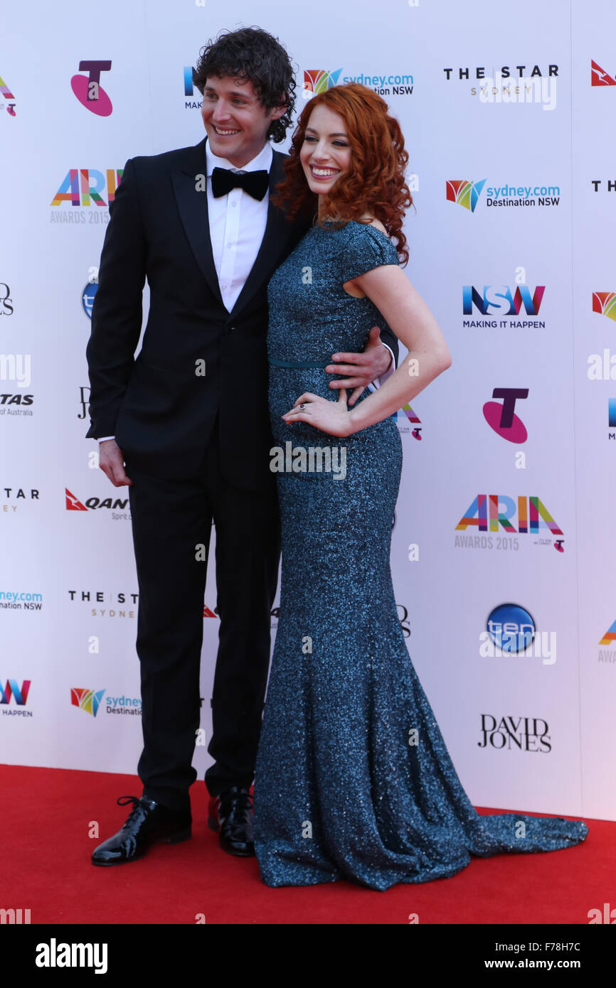 Sydney, Australia. 26 November 2015. The Wiggles Lachlan ‘Lachy ...