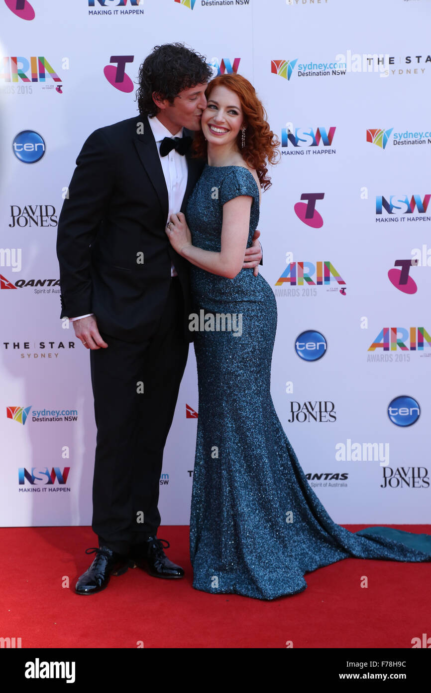 Sydney, Australia. 26 November 2015. The Wiggles Lachlan ‘Lachy ...