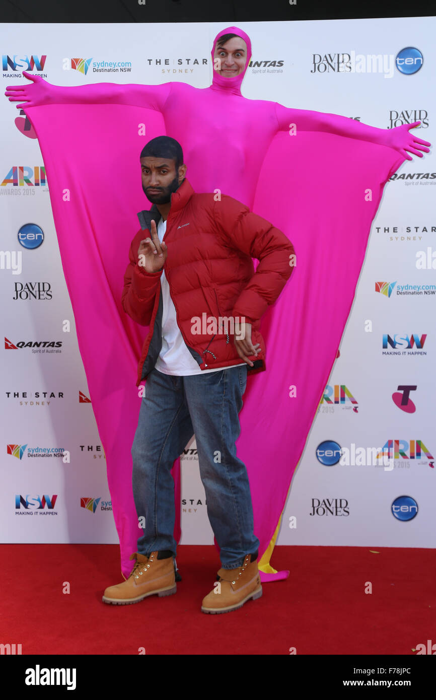 Sydney, Australia. 26 November 2015. Triple J breakfast hosts Matt ...