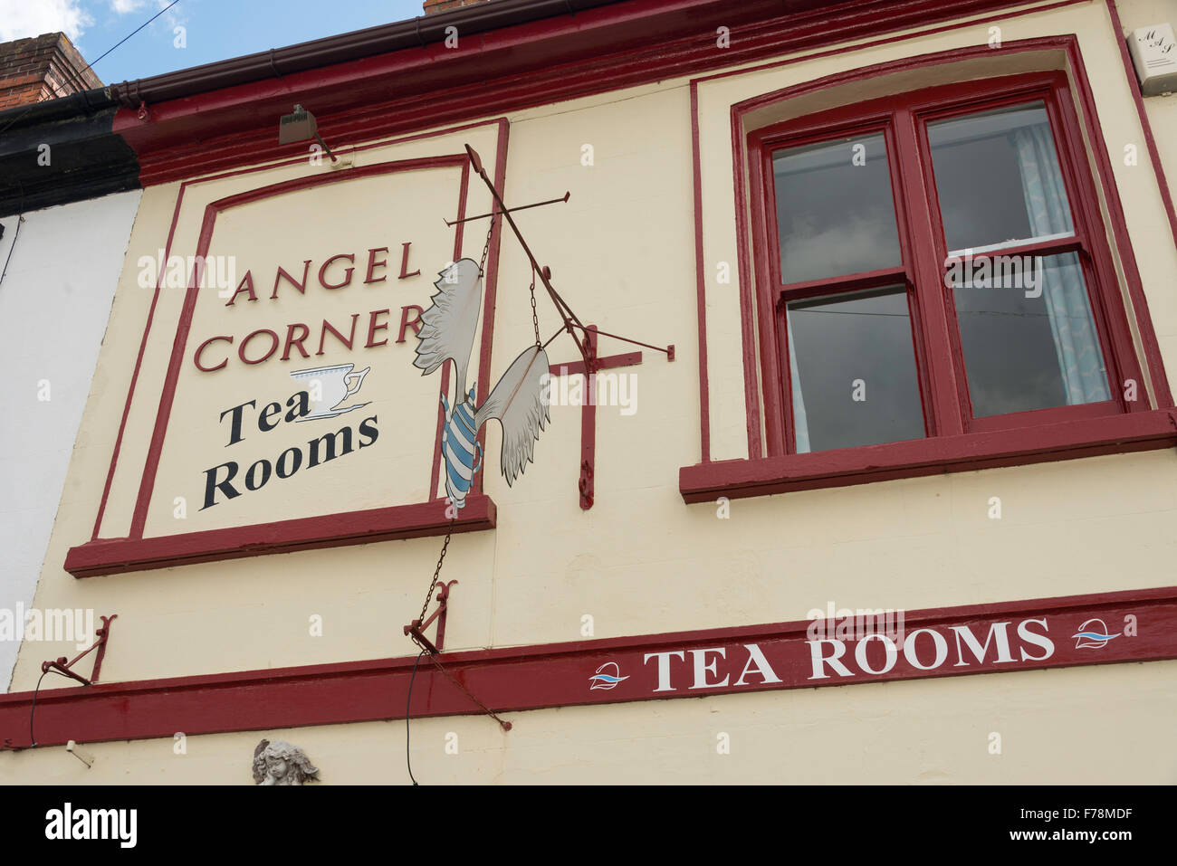 Angel Corner Tea Rooms, Church Street, Mere, Wiltshire, England, United ...