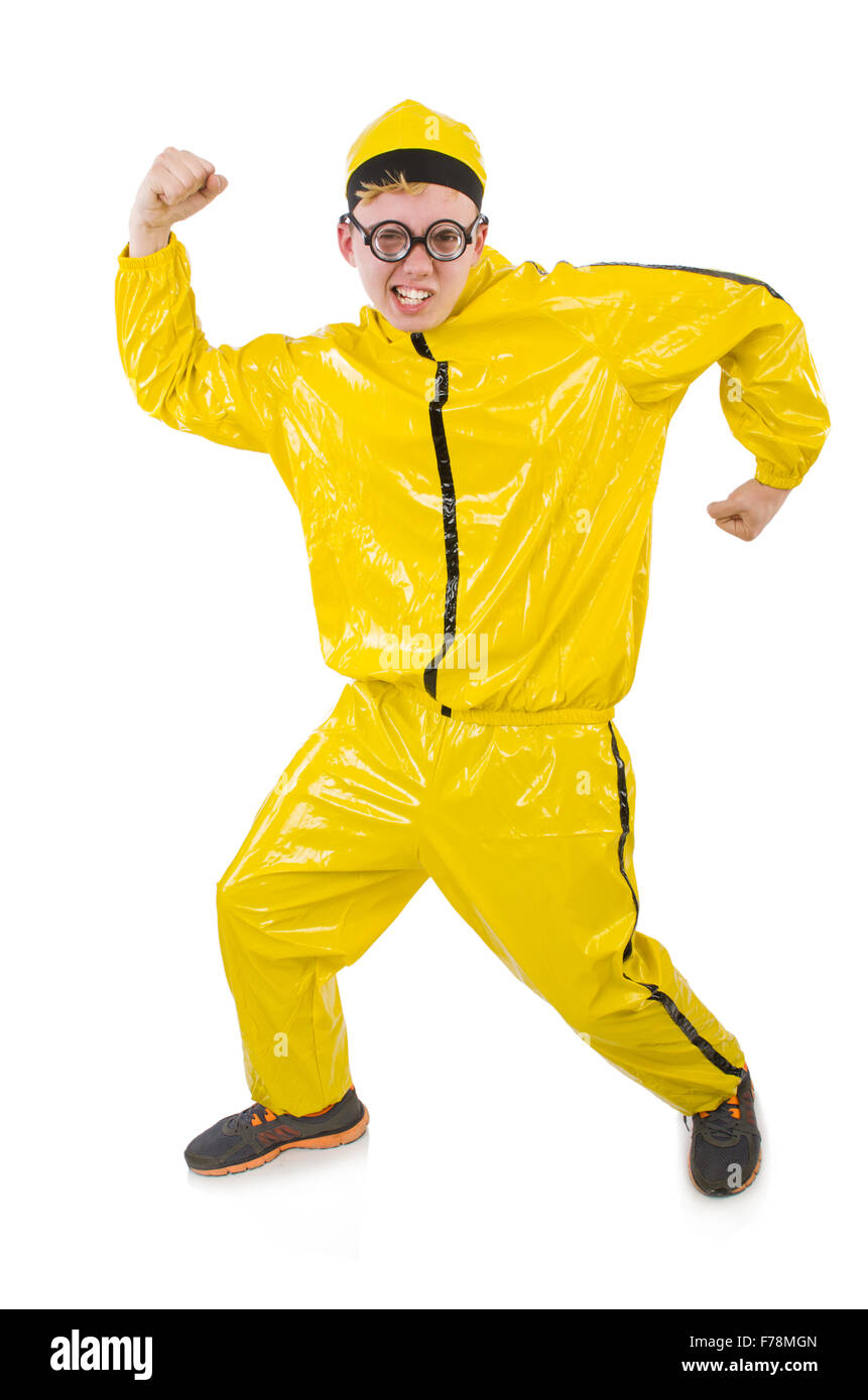 Man dancing festival suit Cut Out Stock Images & Pictures - Alamy