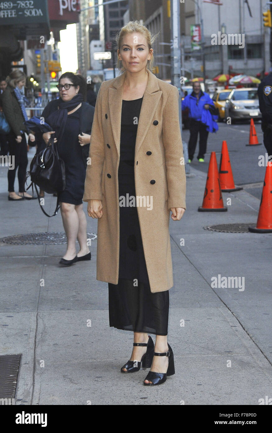 Celebrities at the Ed Sullivan Theater for 'The Late Show With Stephen ...