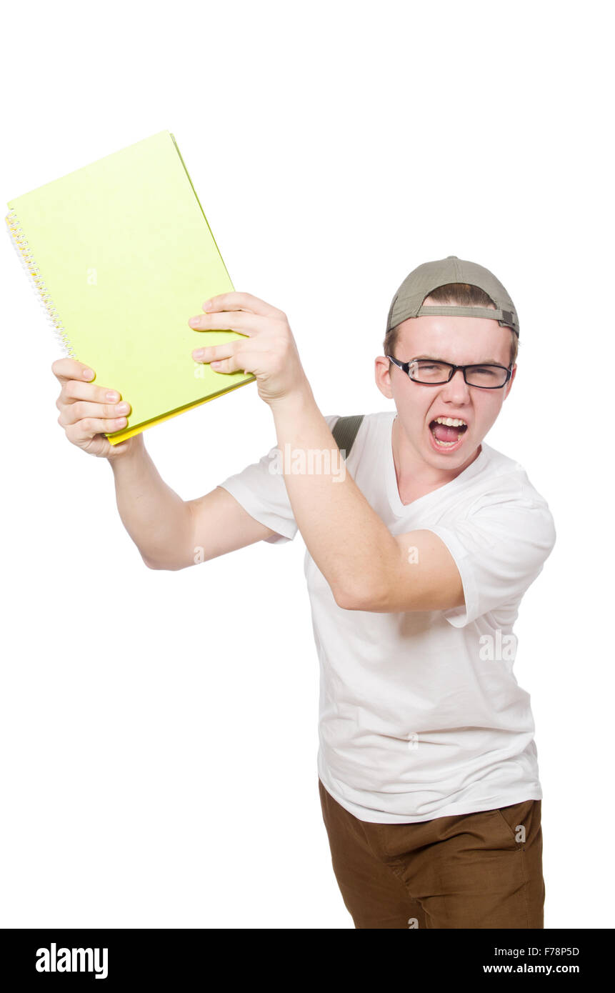 Angry teenager school Cut Out Stock Images & Pictures - Alamy