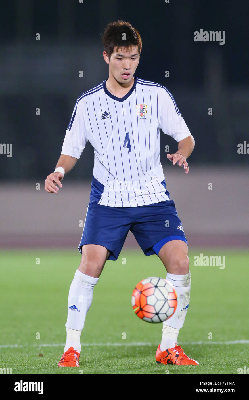Shonan BMW Stadium Hiratsuka, Kanagawa, Japan. 26th Nov, 2015. Takuya Iwanami (JPN), NOVEMBER 26 ...