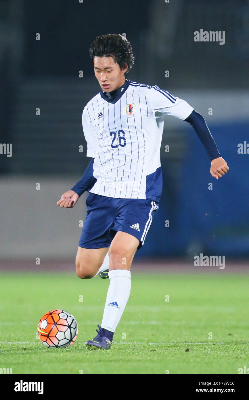 Shonan BMW Stadium Hiratsuka, Kanagawa, Japan. 26th Nov, 2015. Daichi ...