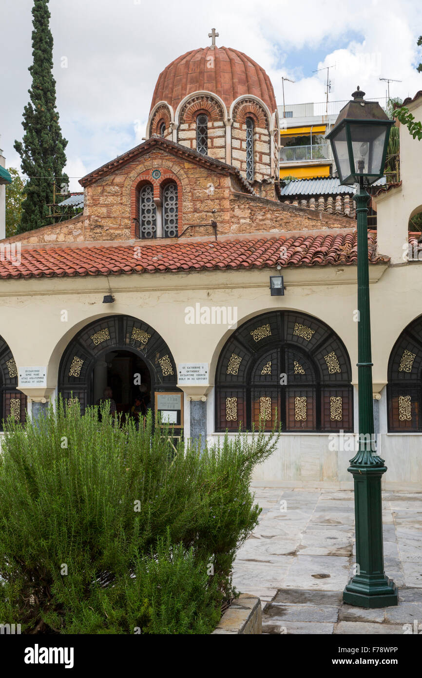 St. Catherine’s Orthodox Byzantine Church, Athens, Greece, Wednesday ...