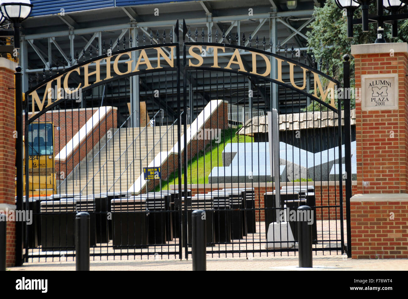 University Of Michigan Football Stadium High Resolution Stock ...