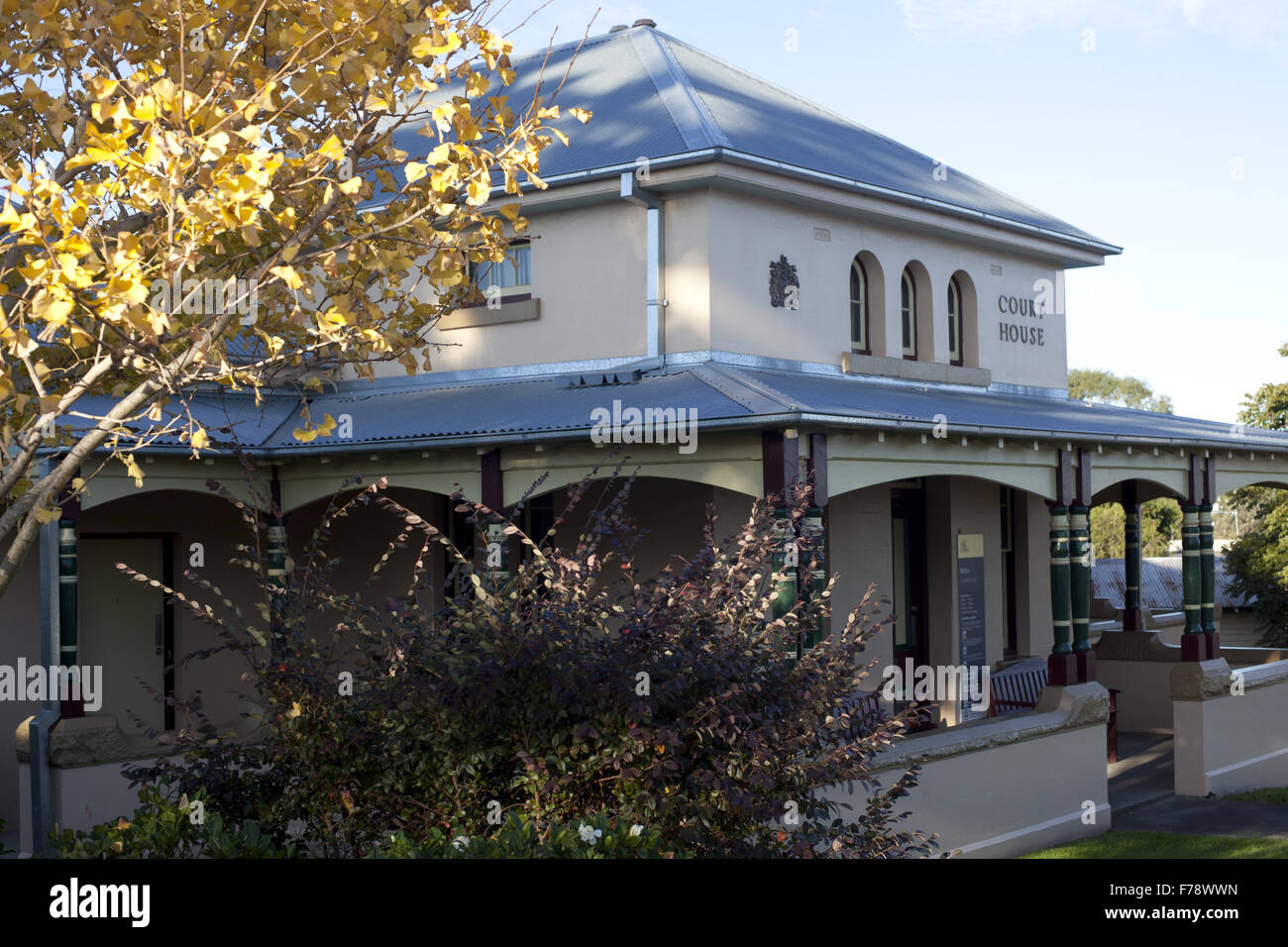Old Court House, Milton Stock Photo - Alamy