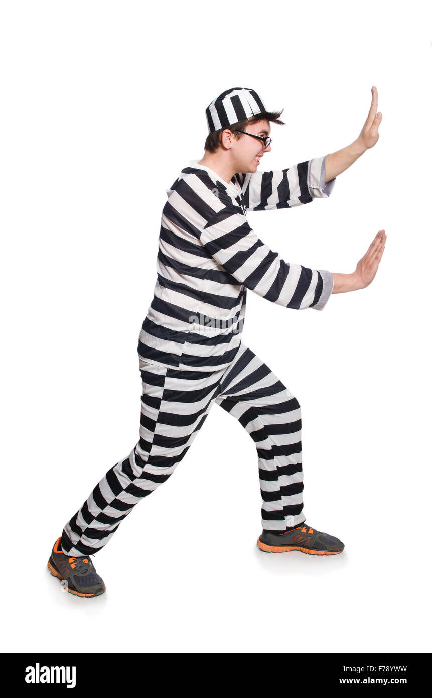 Male inmate Cut Out Stock Images & Pictures - Alamy