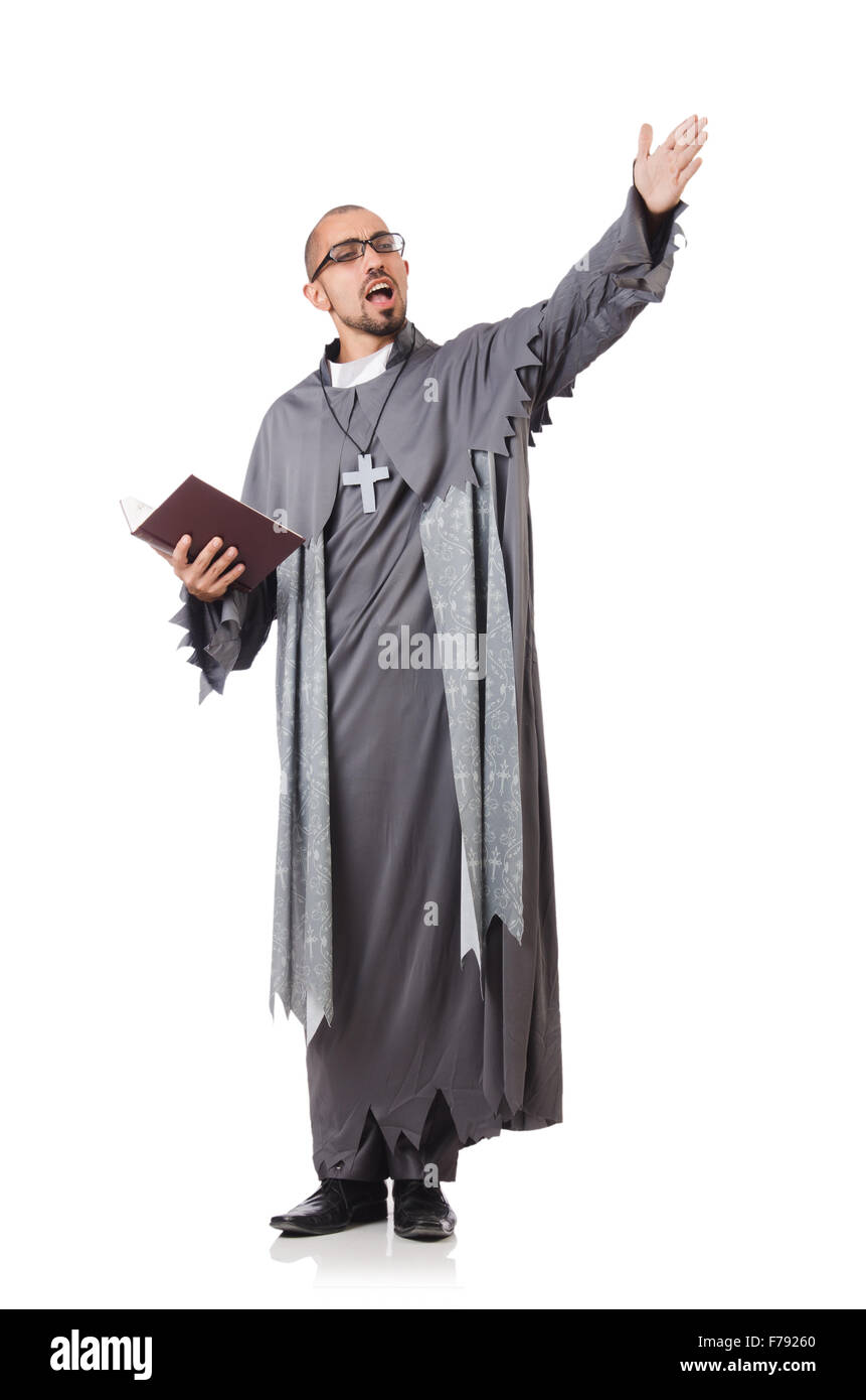 Young catholic priest Cut Out Stock Images & Pictures - Alamy