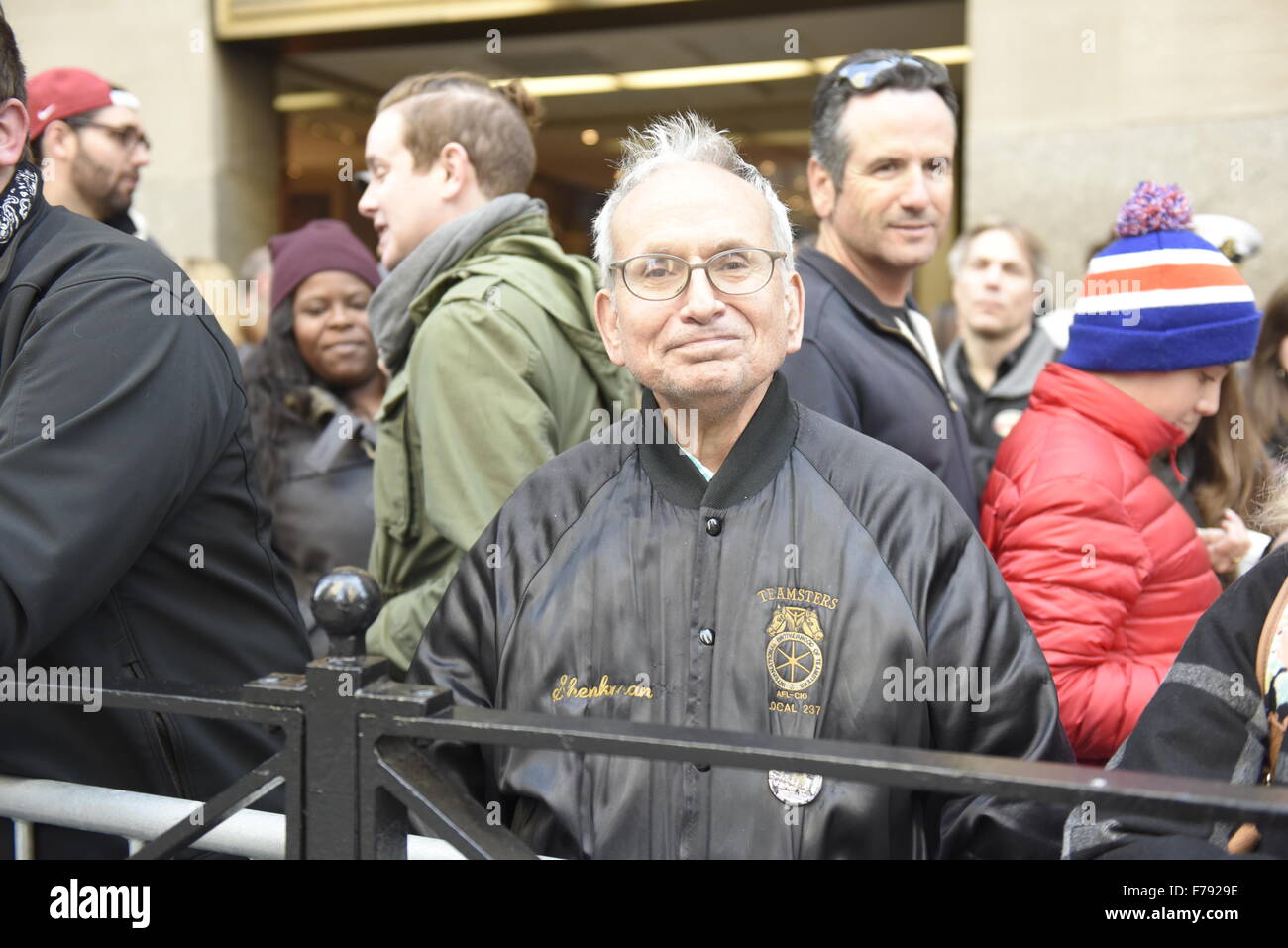 New York City, United States. 26th Nov, 2015. Stuart Schankman, retired ...