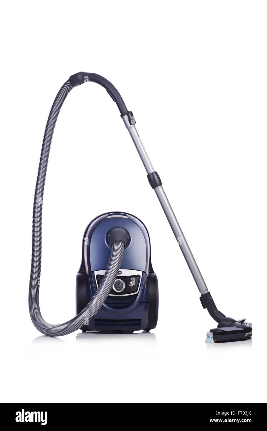 Vacuum cleaner isolated on the white Stock Photo - Alamy