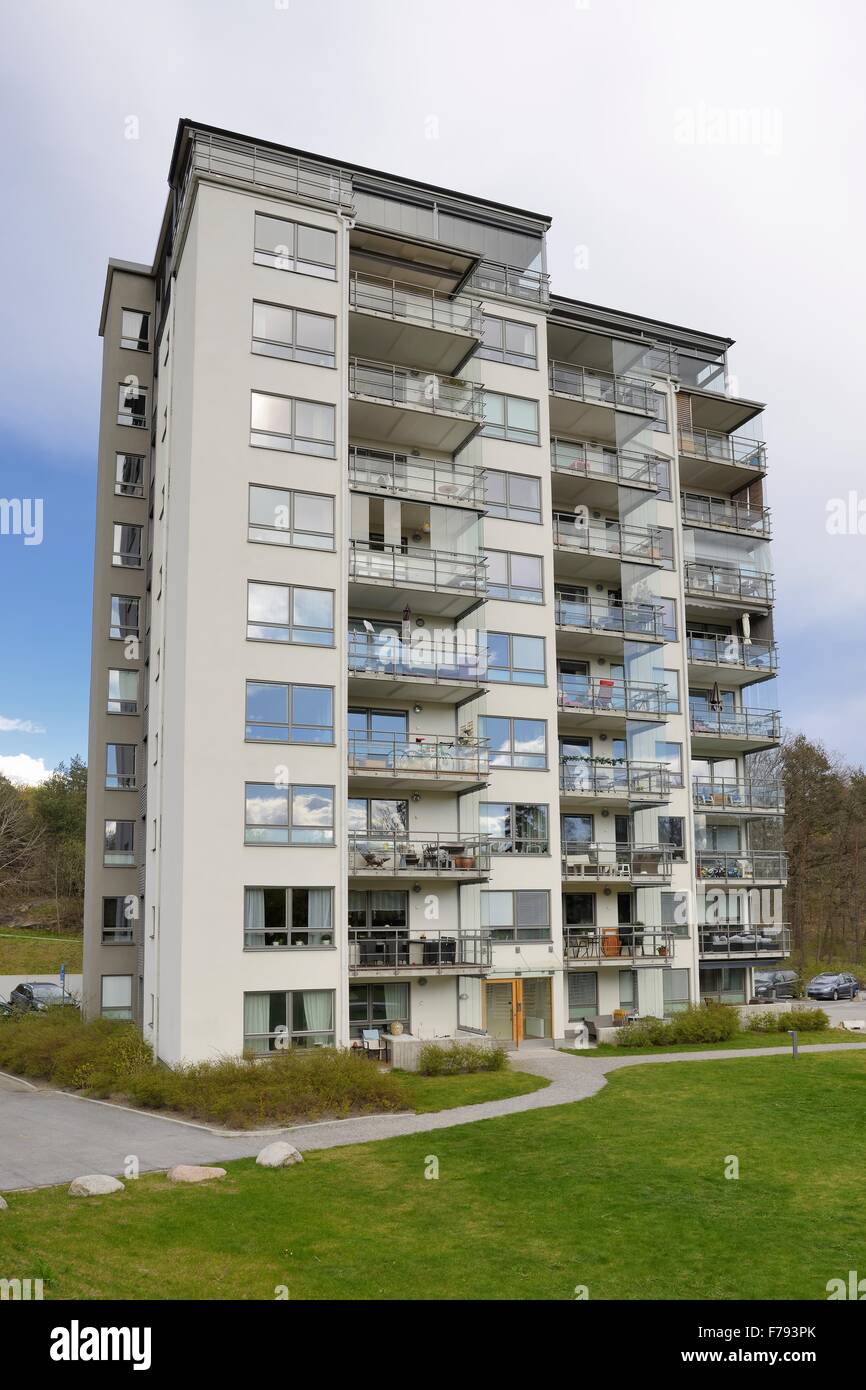 Modern apartment buildings Stock Photo - Alamy
