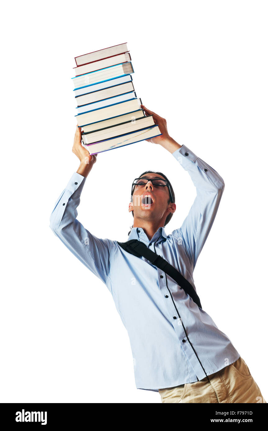 Education concept with student Stock Photo - Alamy