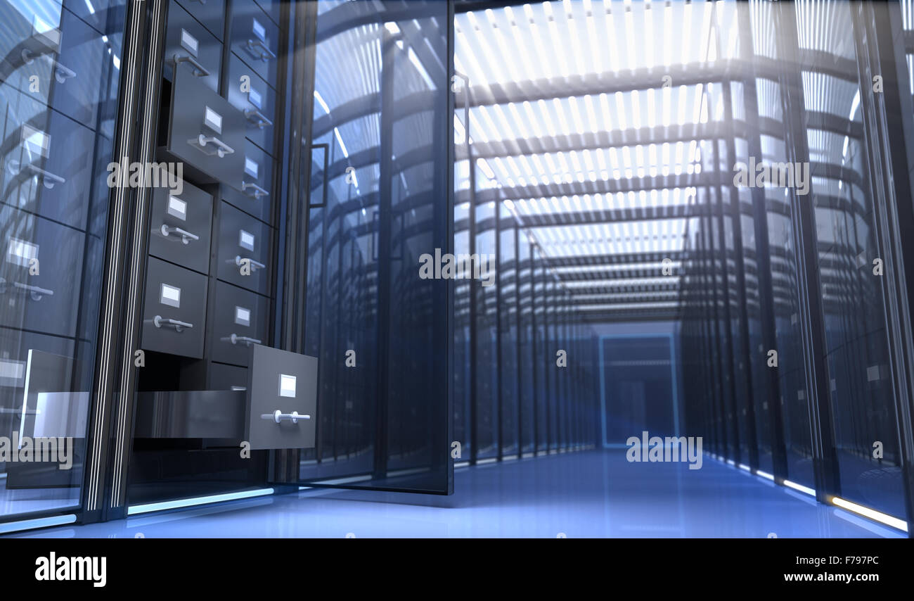 Boxes in the storage room Stock Photo - Alamy