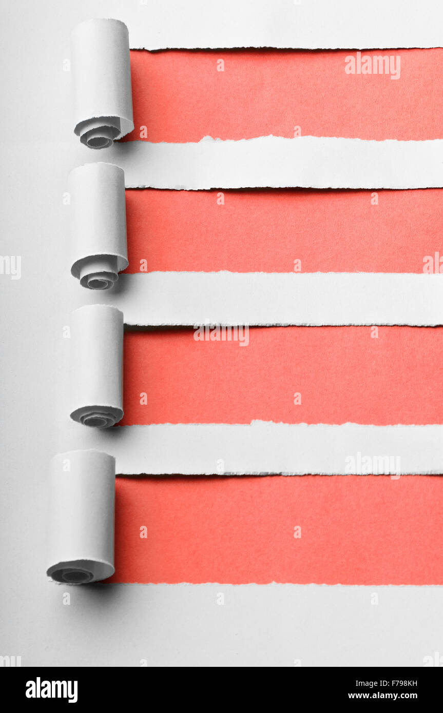 Torn paper with space for your message Stock Photo - Alamy