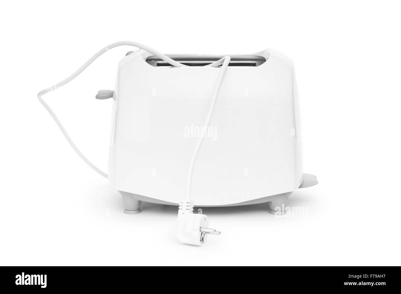 Bread toaster isolated on the white background Stock Photo - Alamy