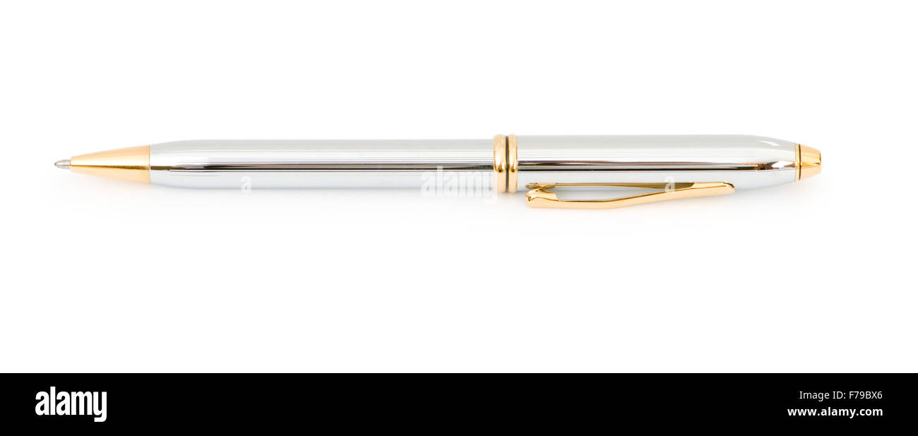 Writing pen isolated on the white background Stock Photo - Alamy