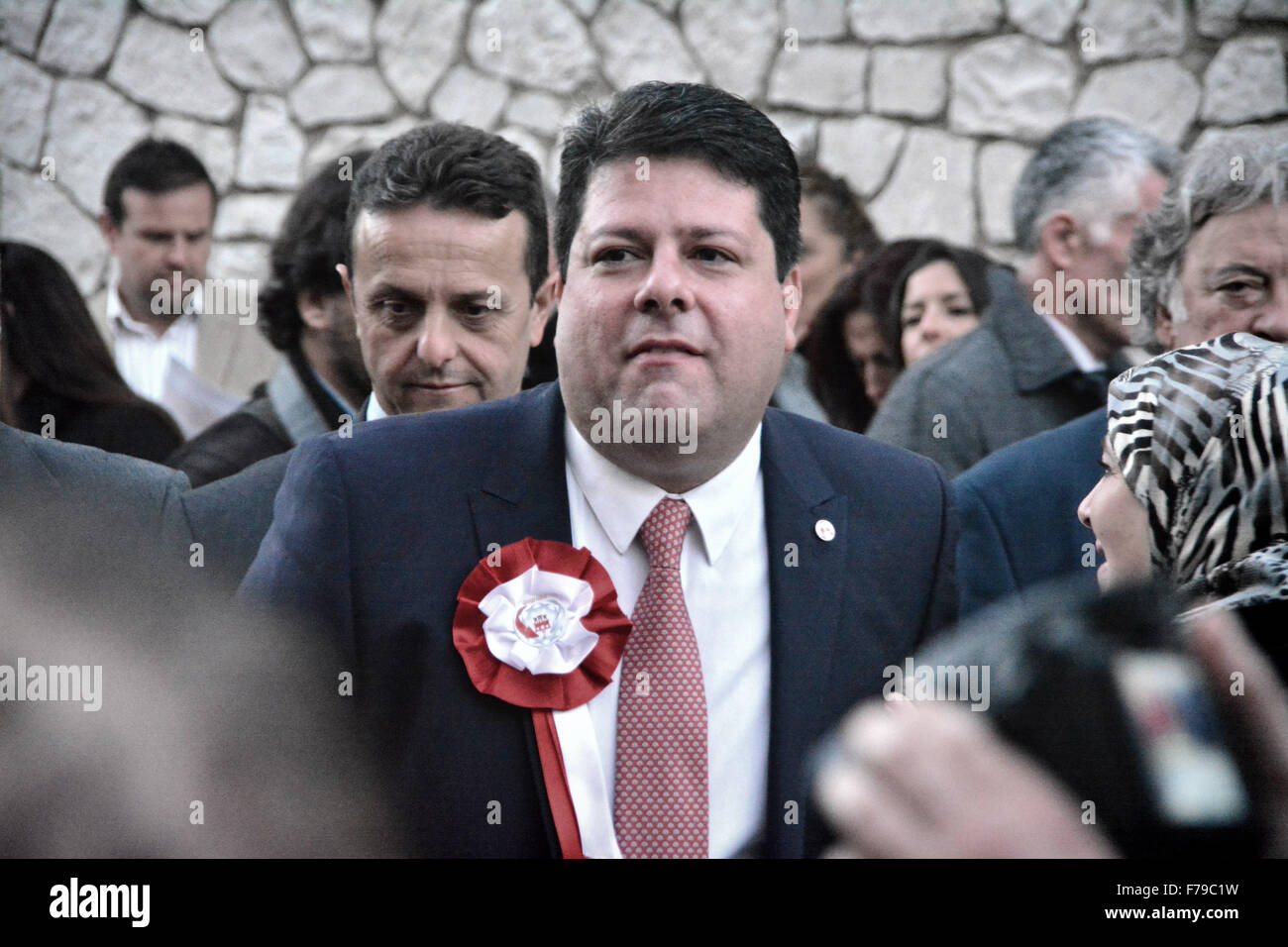 Gibraltar. 27th November, 2015. As Gibraltar woke up for work, John ...