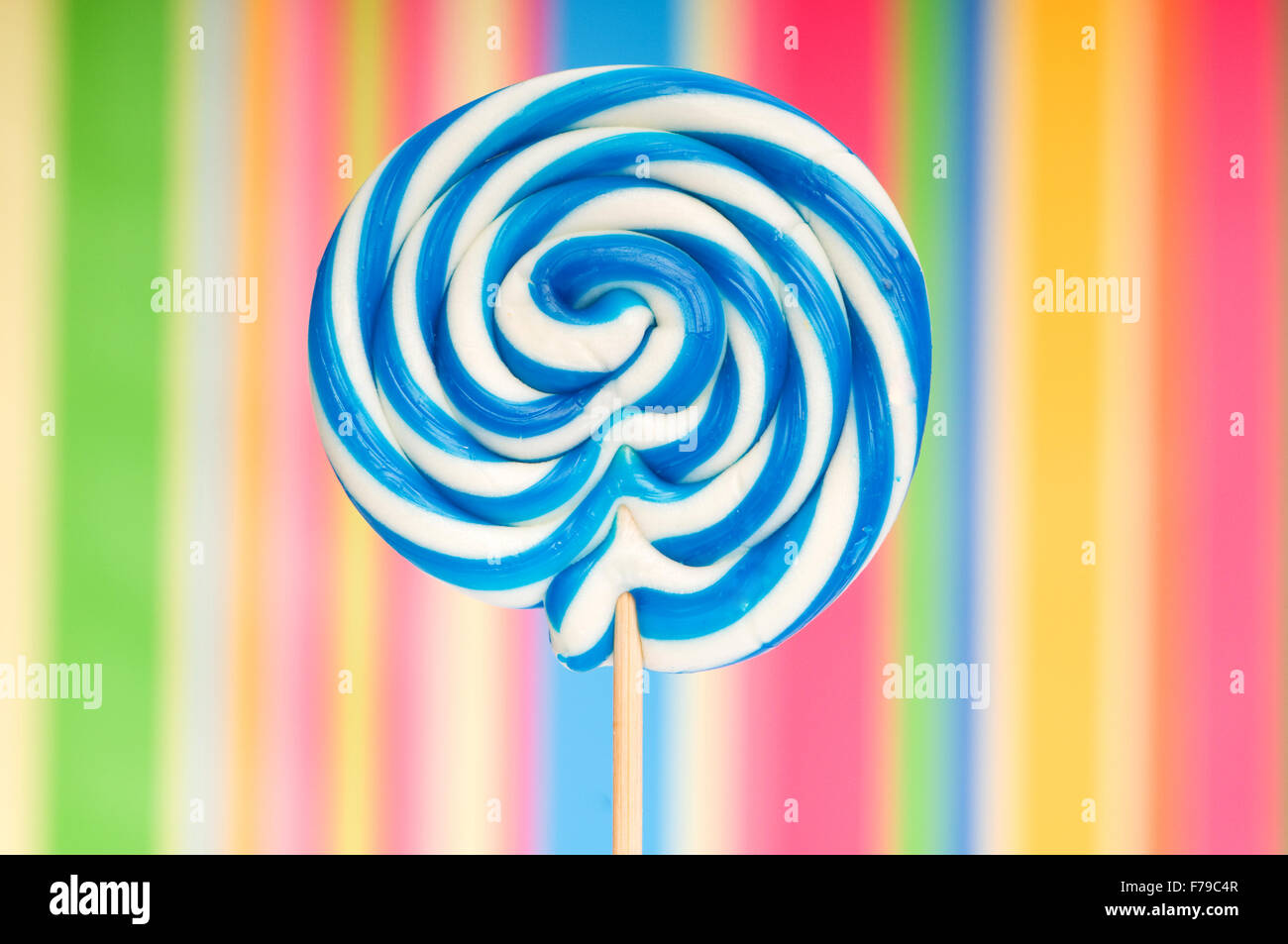 Colourful lollipop against the colourful background Stock Photo - Alamy