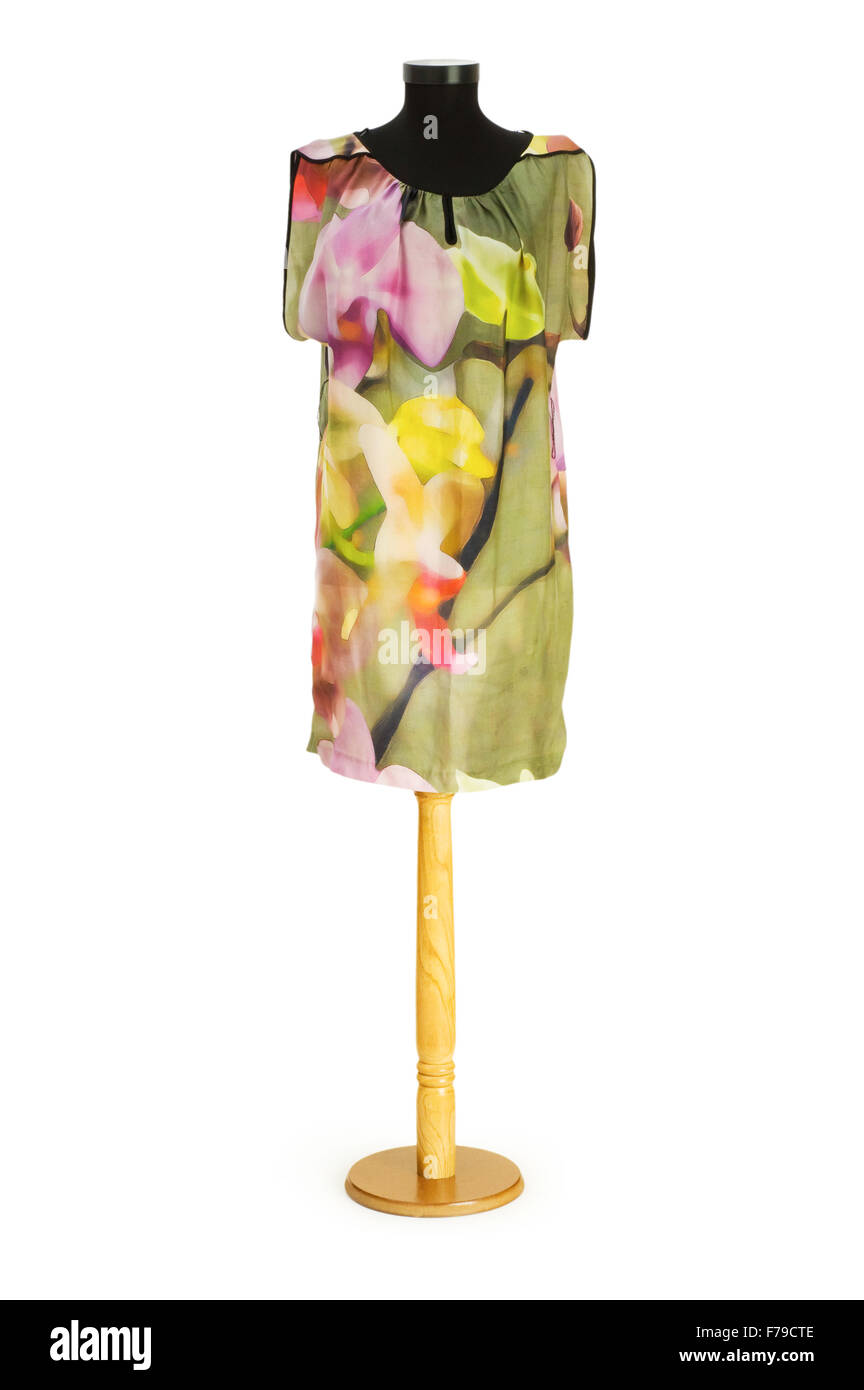 Woman clothing isolated on the white background Stock Photo - Alamy