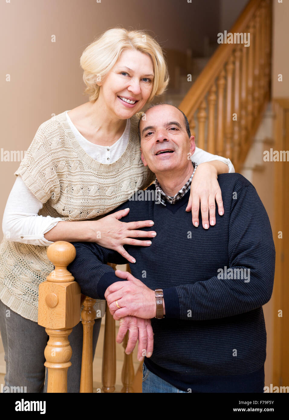 Elderly railing house hi-res stock photography and images - Alamy