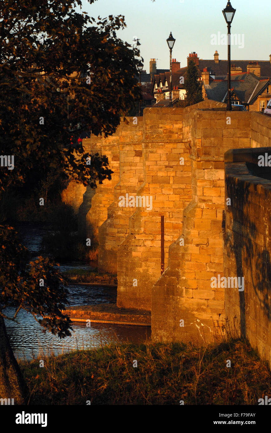 Autumn colours,Corbridge, Northumberland Stock Photo - Alamy