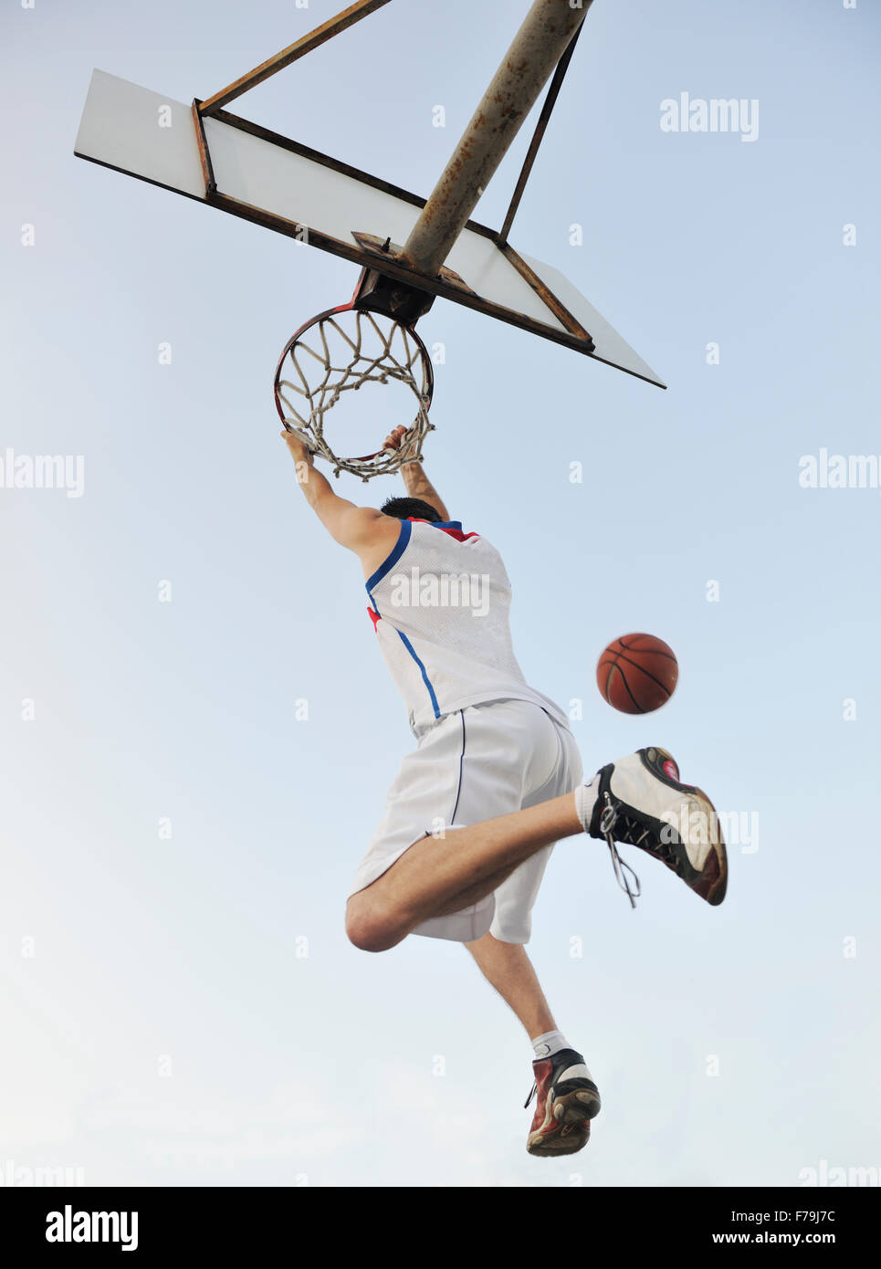 basketball player practicing and posing for basketball and sports ...