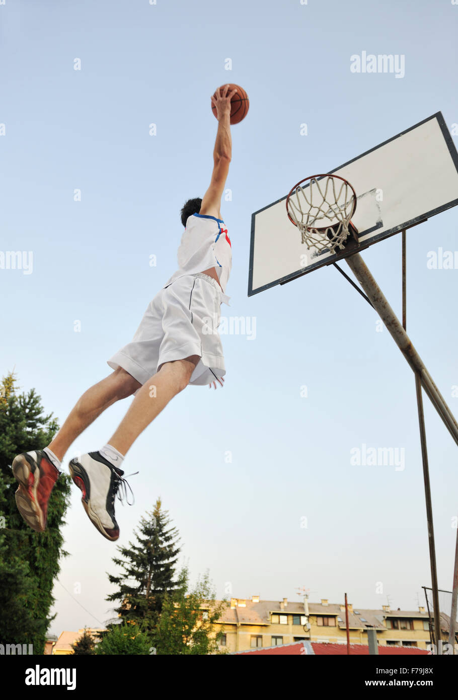 basketball player practicing and posing for basketball and sports ...