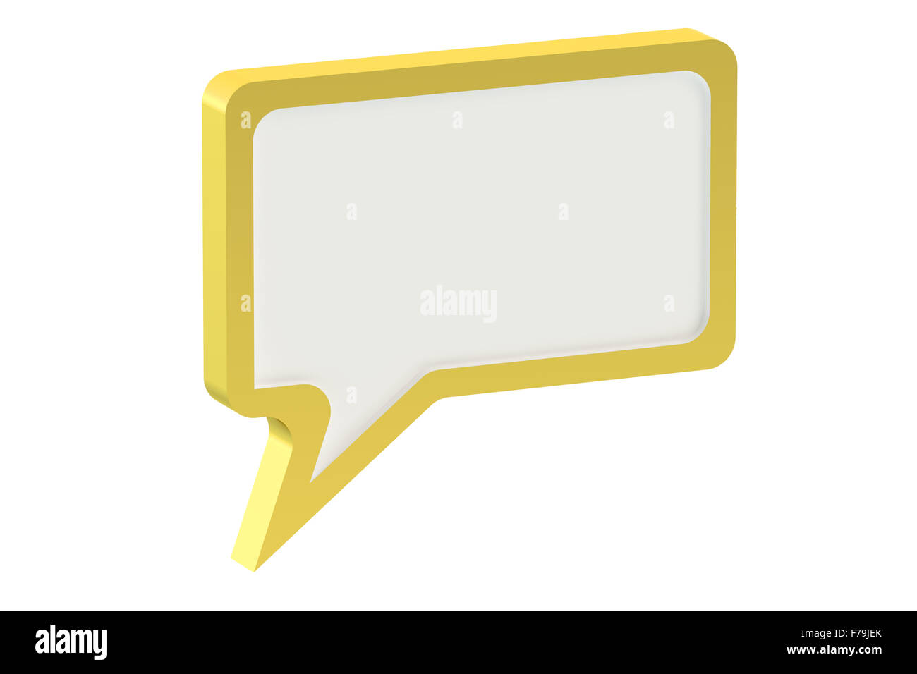 Blog conversation icon isolated Cut Out Stock Images & Pictures - Alamy