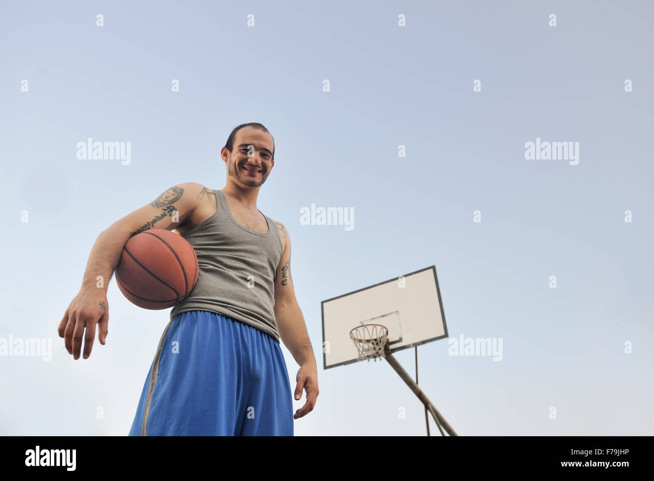 basketball player practicing and posing for basketball and sports ...