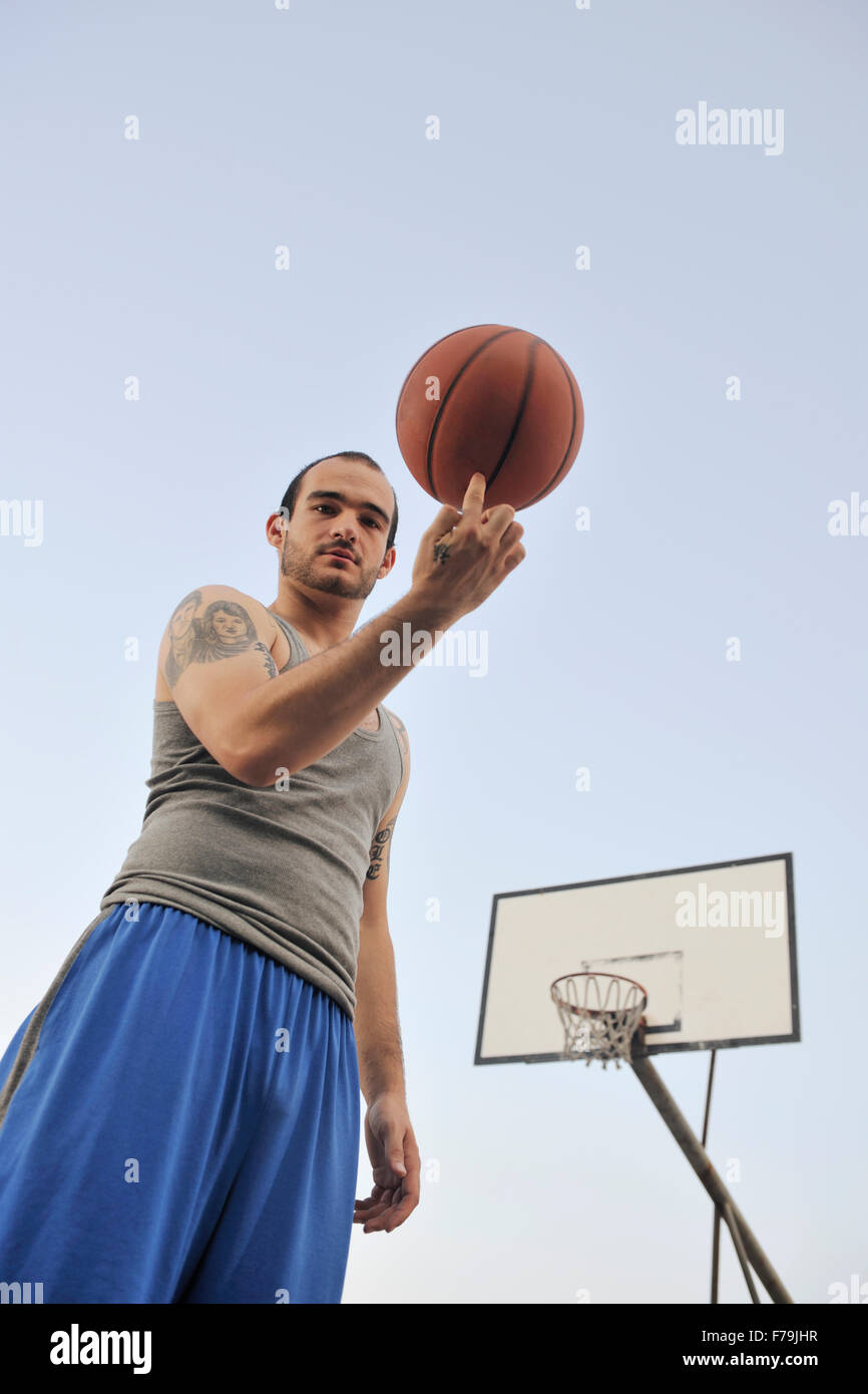basketball player practicing and posing for basketball and sports ...