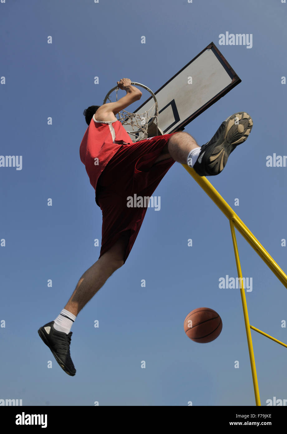 basketball player practicing and posing for basketball and sports ...