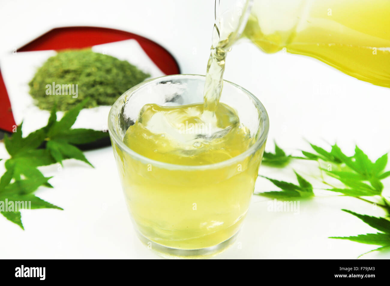 Iced Green Tea High Resolution Stock Photography and Images - Alamy