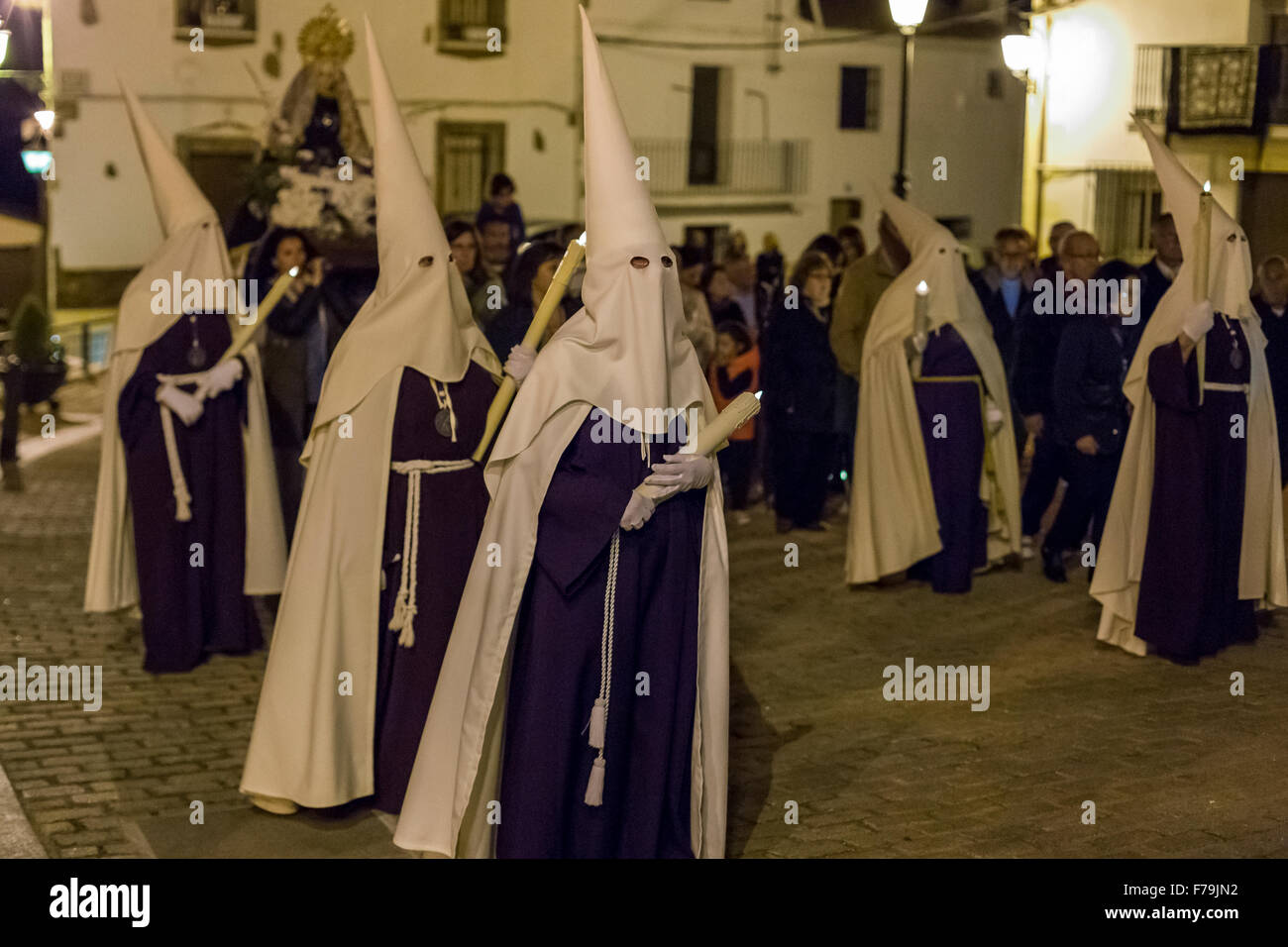 Traditional procession of Holy Week in Spain Stock Photo - Alamy