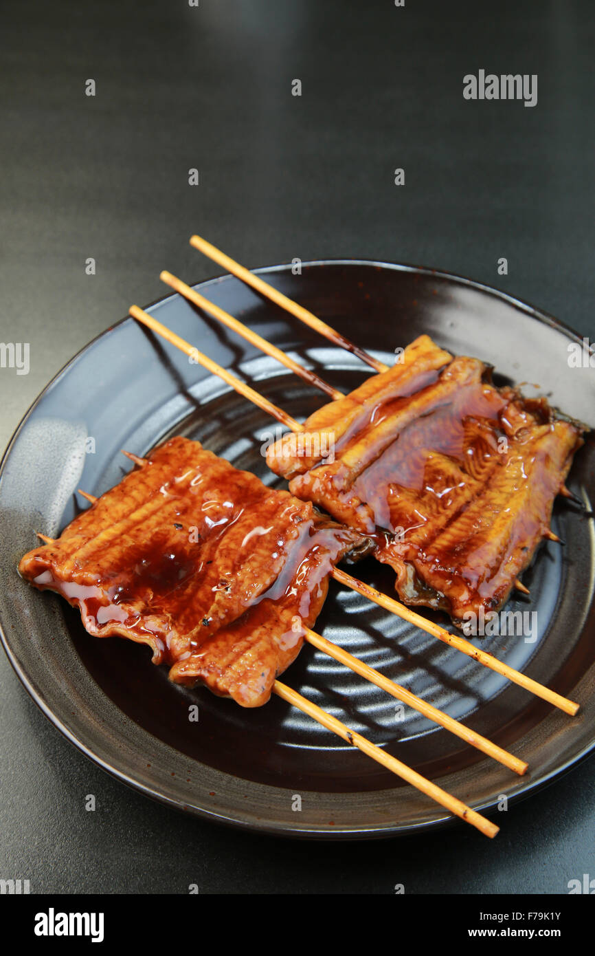 Eel kabayaki (Grilled eel with sweet soy sauce Stock Photo - Alamy