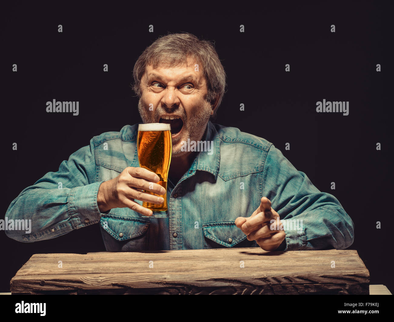 Interested male bar hi-res stock photography and images - Alamy