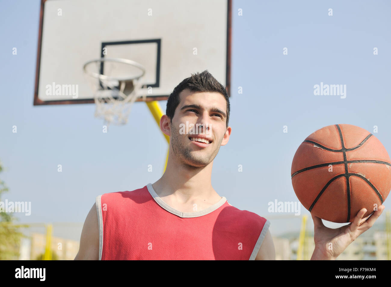 basketball player practicing and posing for basketball and sports ...
