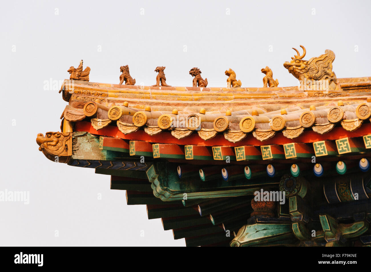 Beijing, China - The view of Wumen, the front gate of Forbidden City ...