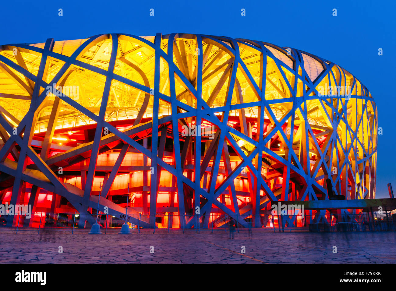 Beijing stadium olympic park people hi-res stock photography and images ...